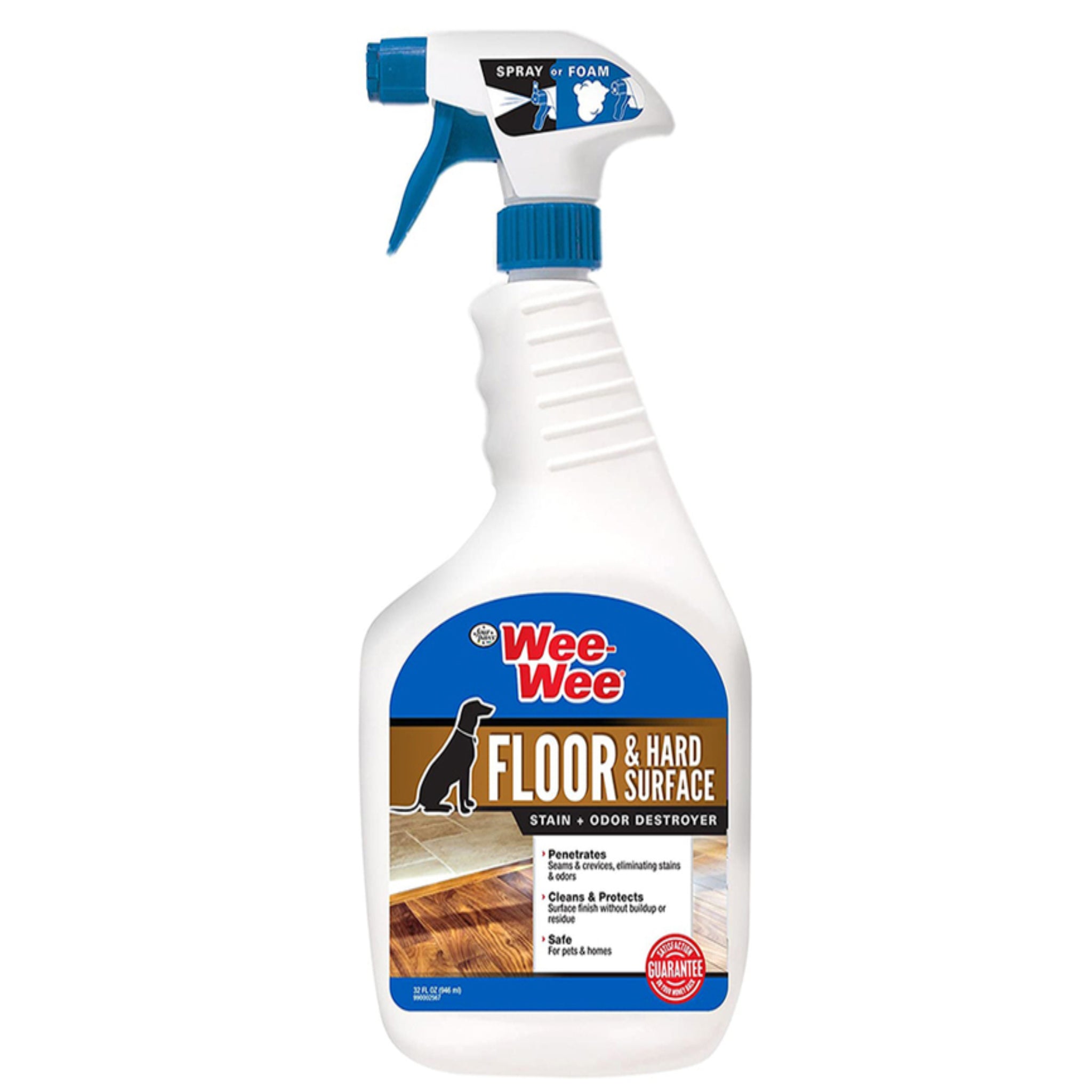 Four Paws Wee-Wee Floor Hard Surface Cleaner Stain Odor Remover 32 oz ...